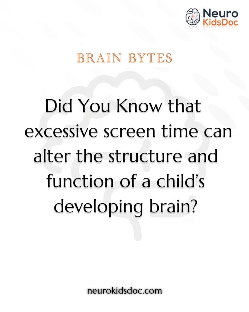 How Excessive Screen Time Impacts a Child’s Developing Brain